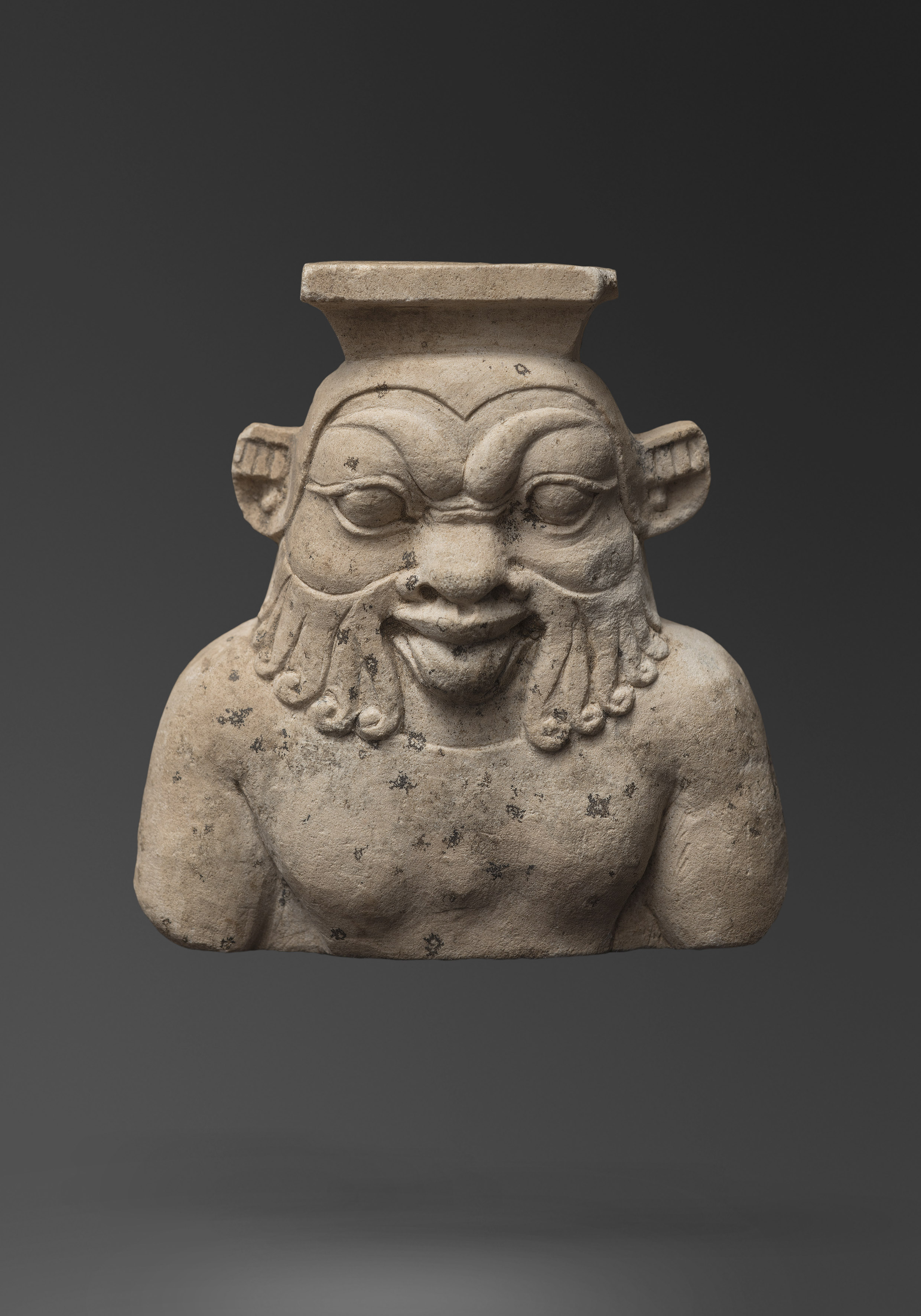 Sculptor’s trial piece depicting the bust of god Bes – Artworks ...